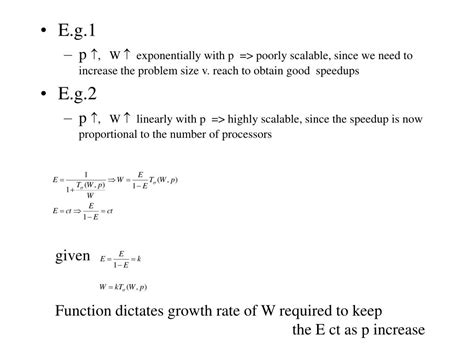 PPT Performance And Scalability Of Parallel Systems PowerPoint