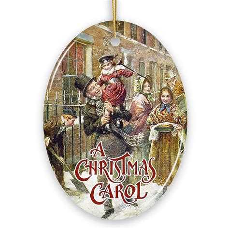 Vintage Bob Cratchit And Tiny Tim Ornament A Christmas Carol T And Tree Decor