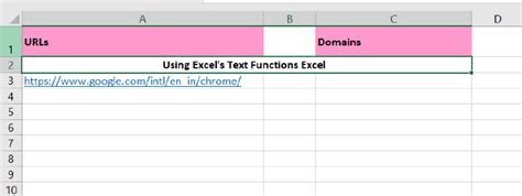 How To Extract Domain Name From Url In Excel