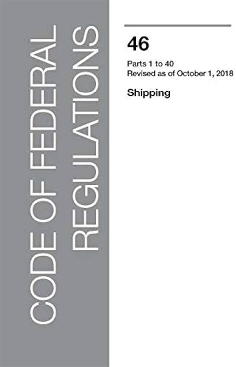 40 Code Of Federal Regulations