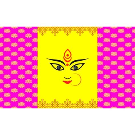 Multi Colour Rectangle Devi Backdrop At Rs 380 Piece Sri Yagnaa Pooja Samagri Stores