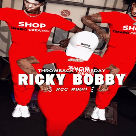 Second Life Marketplace Blessedbyhoney Ricky Bobby Tbt