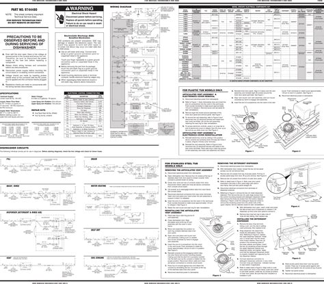 Whirlpool Pwr Cln DW Tech Sheet Whirlpool Pwr Cln DW Tech Sheet