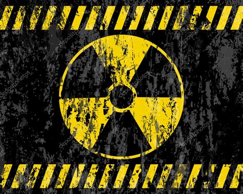 Grunge Radiation Sign Background — Stock Vector © Julydfg 9701620