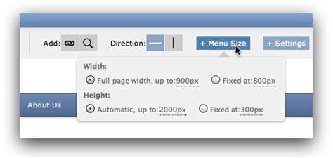 DWUser Com Setting Menu Alignment Support Center MaxiMenu CSS Menu Builder
