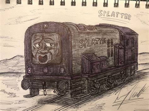 Splatter The 08 Shunter By Oldwarriorproduction On Deviantart