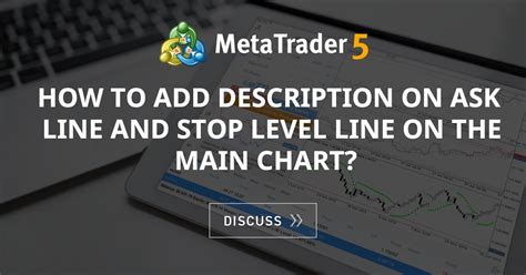 How To Add Description On Ask Line And Stop Level Line On The Main Chart Horizontal Line