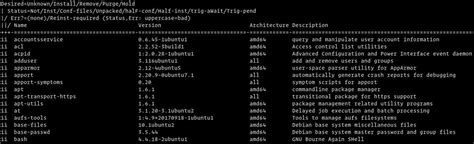 Linux 列出所有已安装的软件 软件管理 Apt Get List Installed List Installed