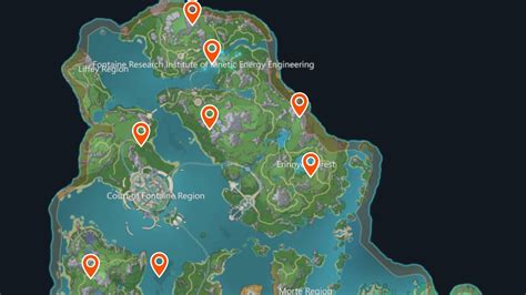 All Genshin Impact Shrine Of Depths Locations