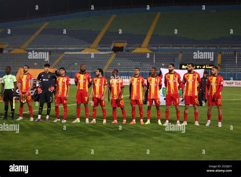 5 January 2025 Egypt Cairo Esperance Sportive De Tunis Team Photo