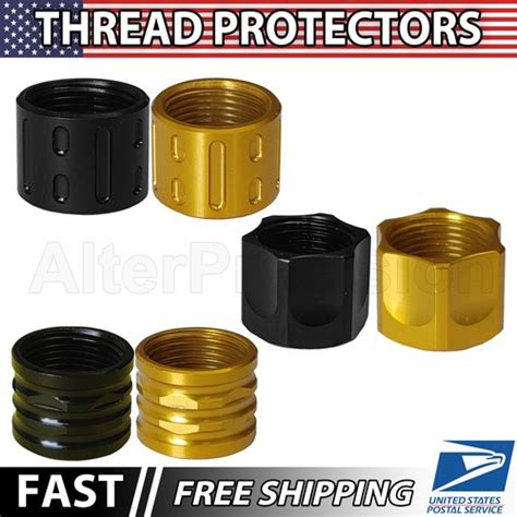 Aluminum Thread Protector 12x28 Glock Gold Black Ebay