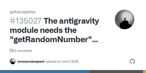 The Antigravity Module Needs The Getrandomnumber Function · Issue