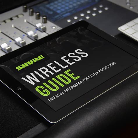 Wireless Spectrum Topics Shure United Kingdom