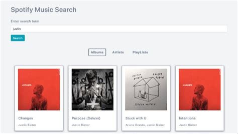 How To Create A Spotify Music Search App In React