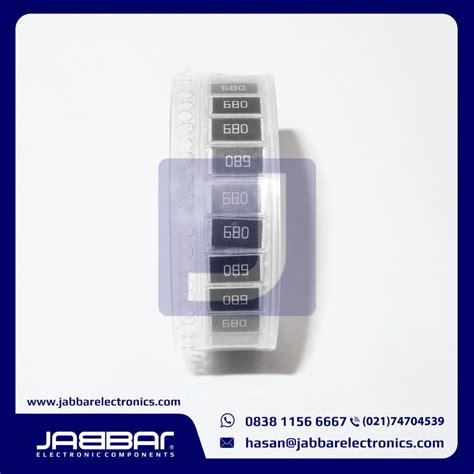 Resistor 680 68 Ohm 1w Smd2512 Jabbar Electronics