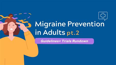 Migraine Prevention In Adults Guidelines Trials Rundown Guideline