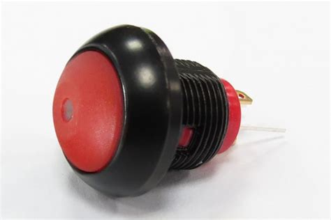 RS PRO RS PRO Illuminated Push Button Switch Momentary Panel Mount 13 6mm Cutout SPST Red