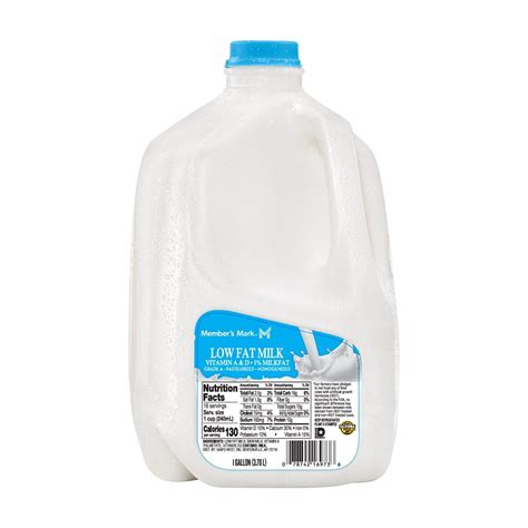 Members Mark 1 Low Fat Milk 1 Gal