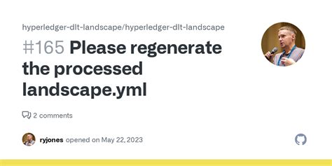 Please Regenerate The Processed Landscapeyml · Issue 165