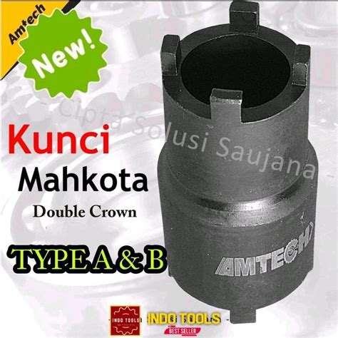 Crown Lock Type A Clutch Lock Amtech Honda Crown Lock Double Crown Shopee Malaysia