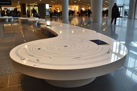 Premium Photo Advanced Wireless Charging Infrastructure In Public