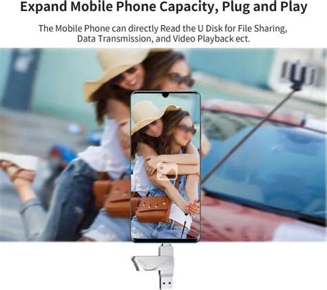 Ssk 64gb Usb C Flash Drive Dual Drive 2 In 1 Otg Usb 3 2 Type C Memory Stick Thumb Drive