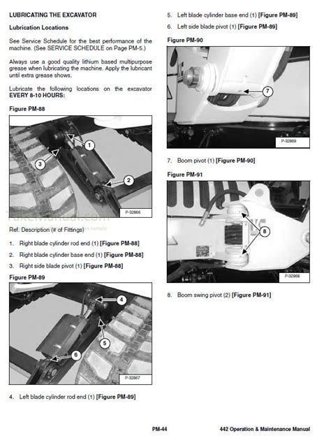 Bobcat 442 Operation And Maintenance Manual Compact Excavator Adbr11001