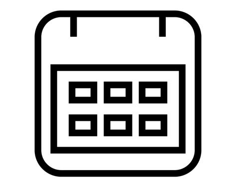 Free Calendar Clipart Black And White Download Free Calendar Clipart