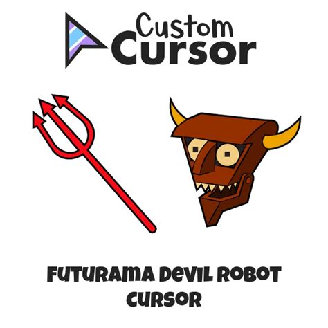 Futurama Devil Robot Cursor Custom Cursor