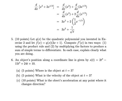 Solved Exercises 1 10 Points In Attempting To Find The Chegg Com