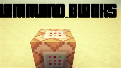 commandblock tutorial youtube