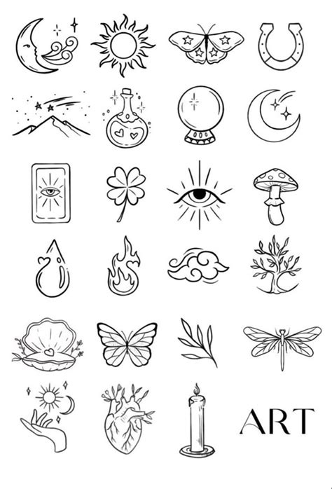 20 Ideas De Tatuajes Fáciles De Dibujar Tatuajes Fáciles De Dibujar