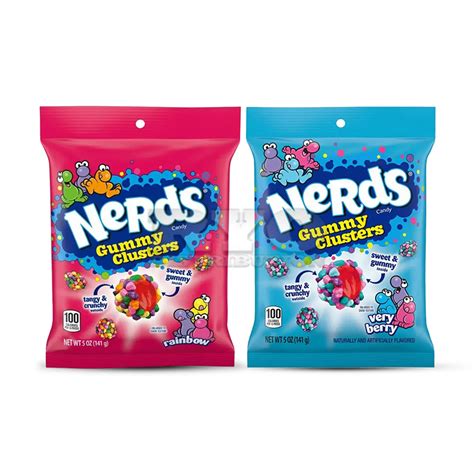 Nerds Gummy Cluster Peg Bag 1ct Ryo Distribution