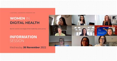 Women In Digital Health Applications Open For 2023 Women In Digital Health