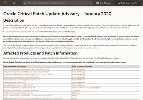 悪用につながる極めて深刻な脆弱性も Oracleが四半期パッチを公開 ITmedia エンタープライズ