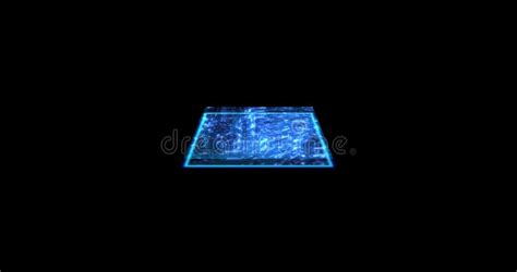 Microchip System Or Cpu With Light Futuristic Tech And Big Data Science In It For Cyber