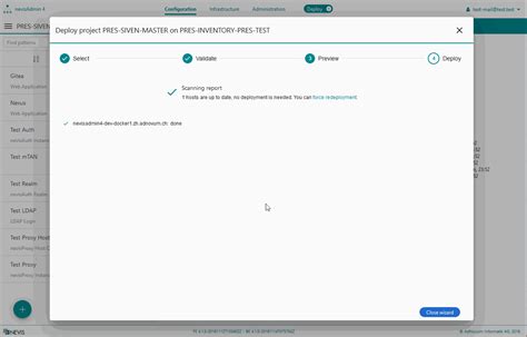 Workaround For Forcing Redeployment In Nevisadmin 410 Nevis