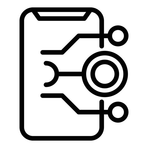 Market Forecasting Icon Outline Style 15905328 Vector Art At Vecteezy