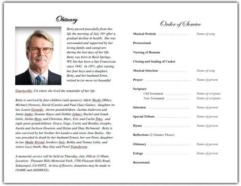 funeral gold c monogram template funeral program site funeral
