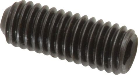 Holo Krome Set Screw 10 32 12 Overall Length Cup Point Alloy