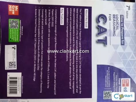 Buy Logical Reasoning For Cat Book In Excellent Condition At