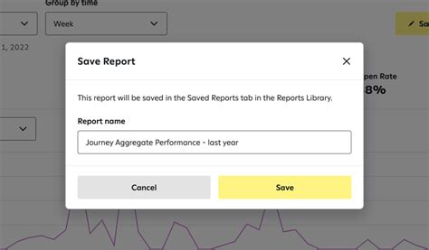 create custom reports attentive