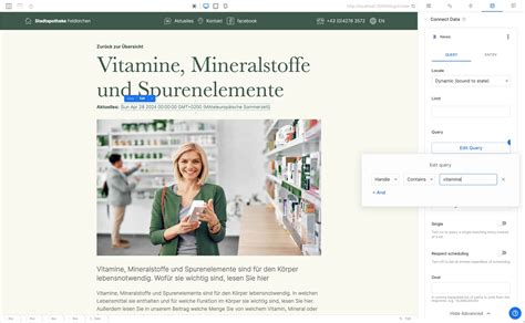 Connecting Data With Page Model To Render Dynamic Content Pages