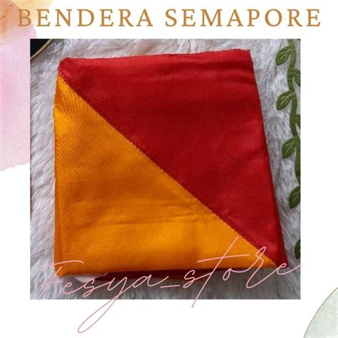 Jual Bendera Semapore Tongkat Semapore Bendera Pramuka Shopee Indonesia