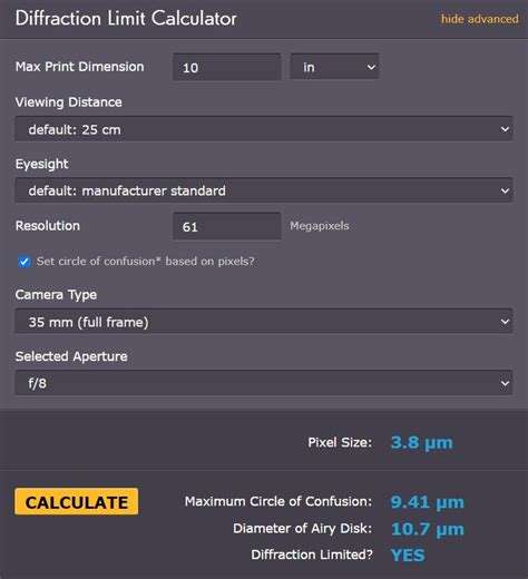 光學衍射和高像素間的關係 Mobile01