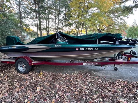 1999 Triton Tr 19 Bass Boat Boats Charlotte Hall Maryland