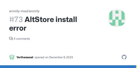 Altstore Install Error · Issue 73 · Enmity Modenmity · Github