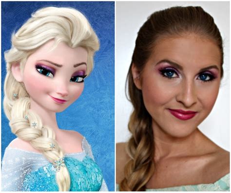 How To Do Elsa Makeup Step By