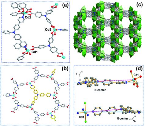 A Coordination Environments Of Cd Ions With Related Tca³⁻ And Npy3
