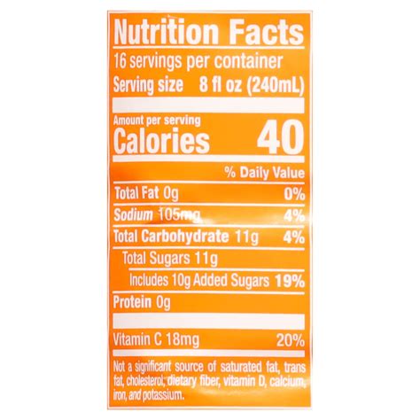 Hawaiian Punch Orange Ocean 1 Gal Bottle Douglas Food Valu